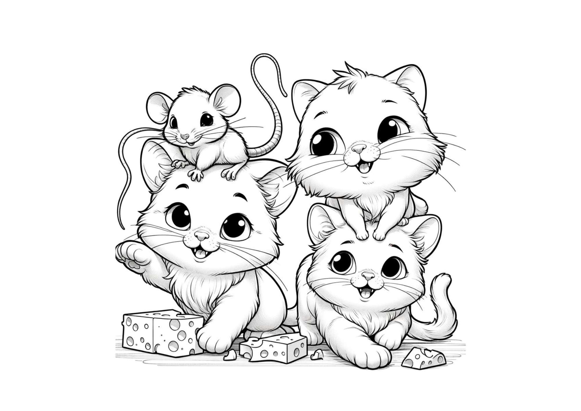 Katteansiktstegninger