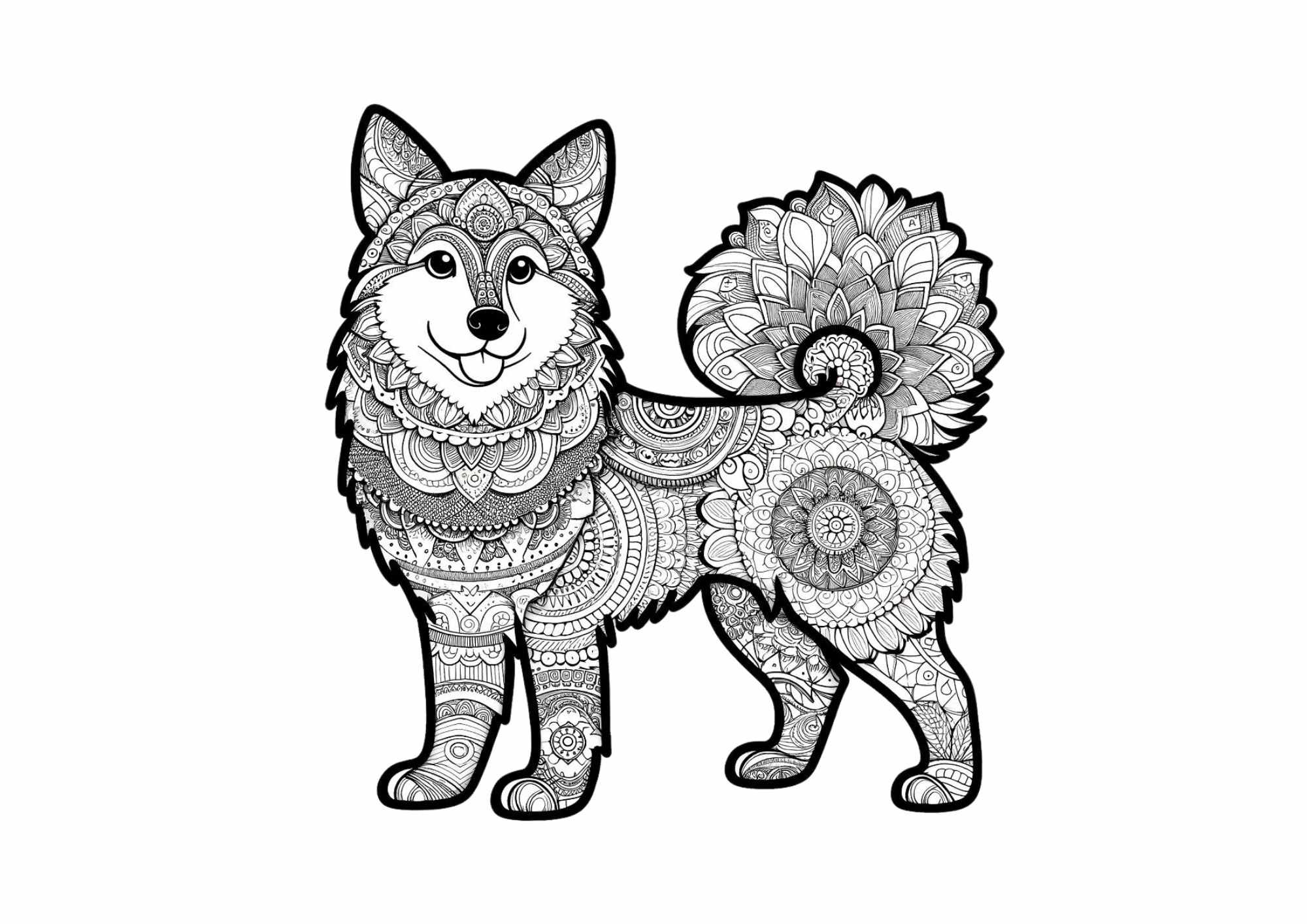 Print mandala tegninger gratis | Mandala til børn og voksne