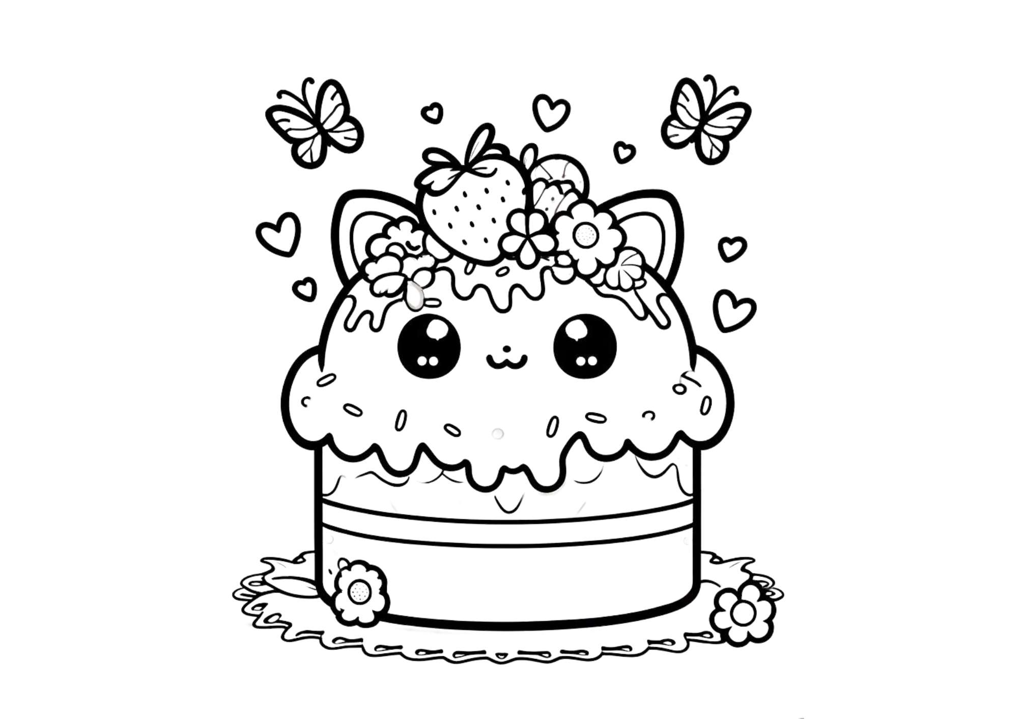 Tegninger til print | Nemme og cute tegninger til børn 😍