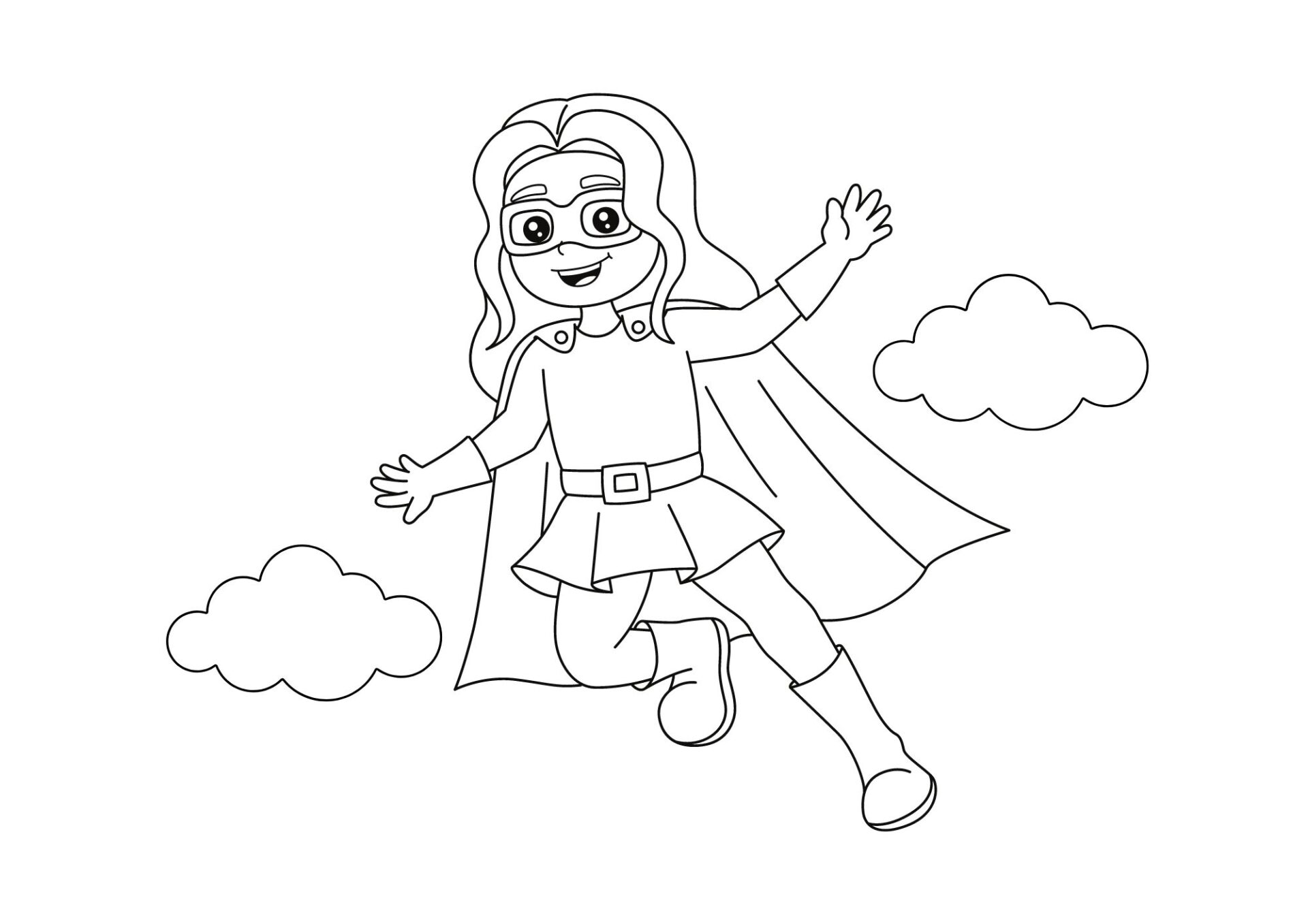 Tegninger af superhelte | Find søde og seje superhelte her!