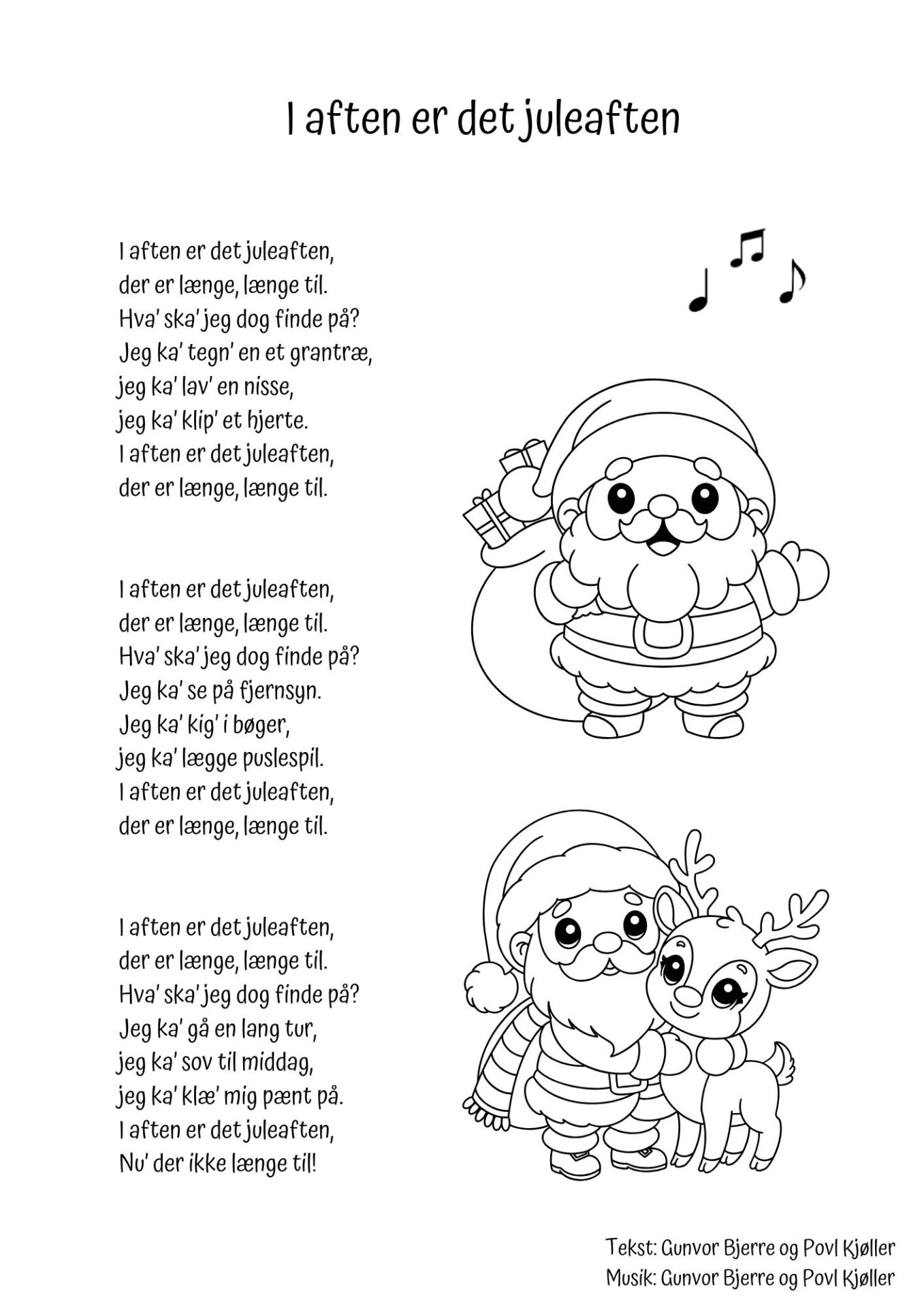 I aften er det juleaften