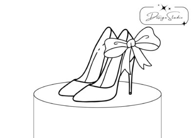 Tegninger fra Design Studio | Print tegning af tøj og sko!